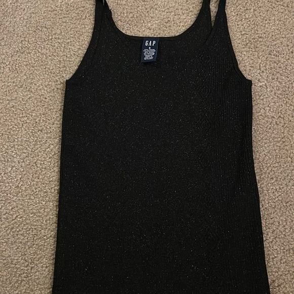 GAP | Tops | Gap Metallic Stretchy Tank | Poshmark